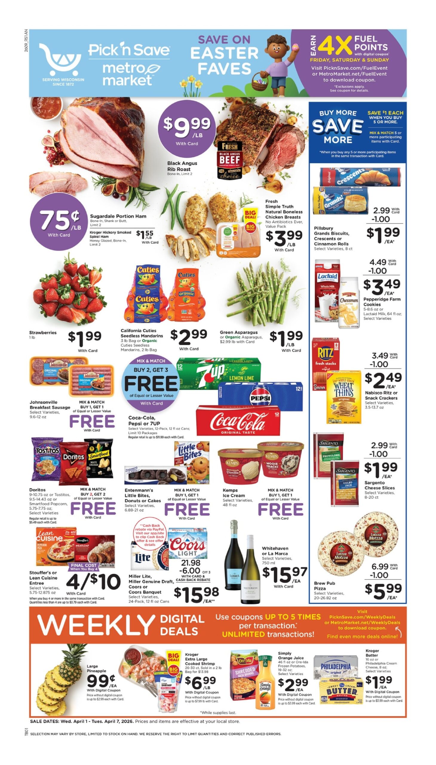 Pick ’n Save Weekly Ad April 1 – April 7, 2026