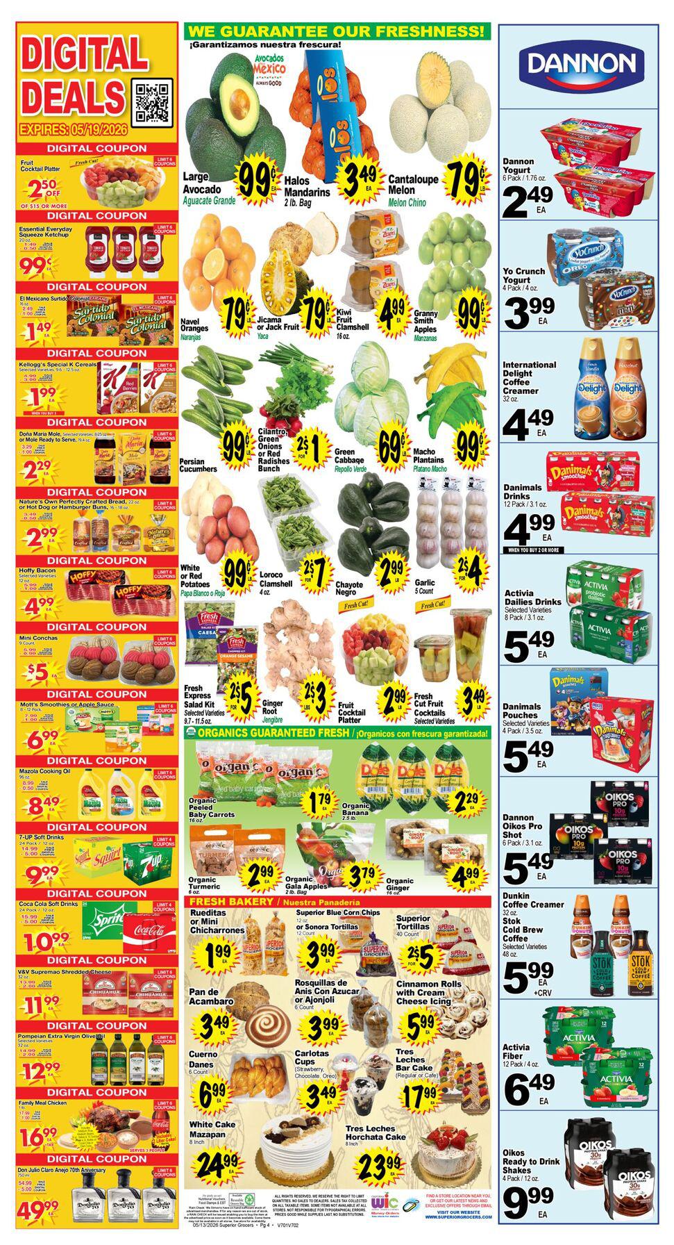 Superior Grocers Weekly Ad May 13 – May 19, 2026