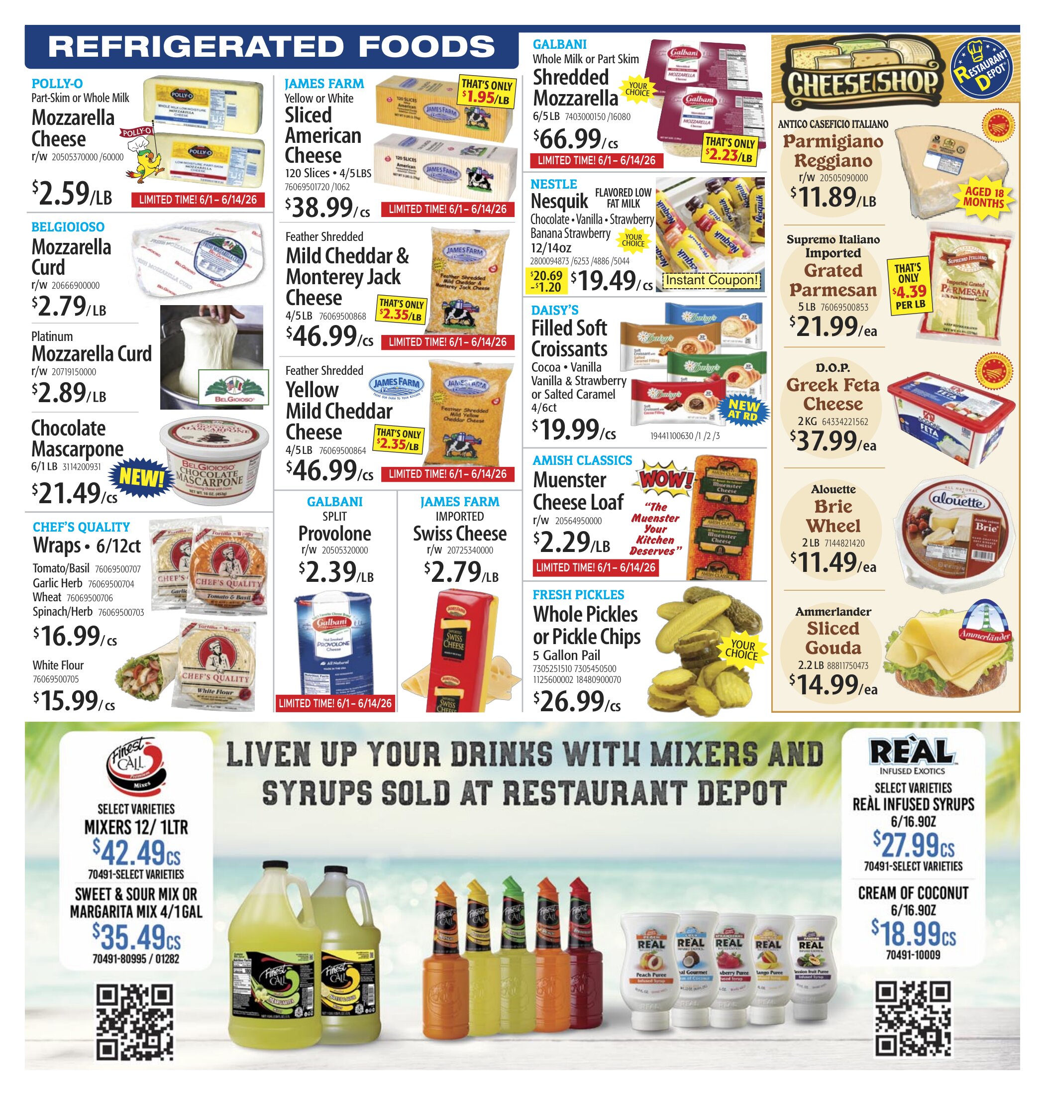 Restaurant Depot Monthly Ad June 1 – June 30, 2026