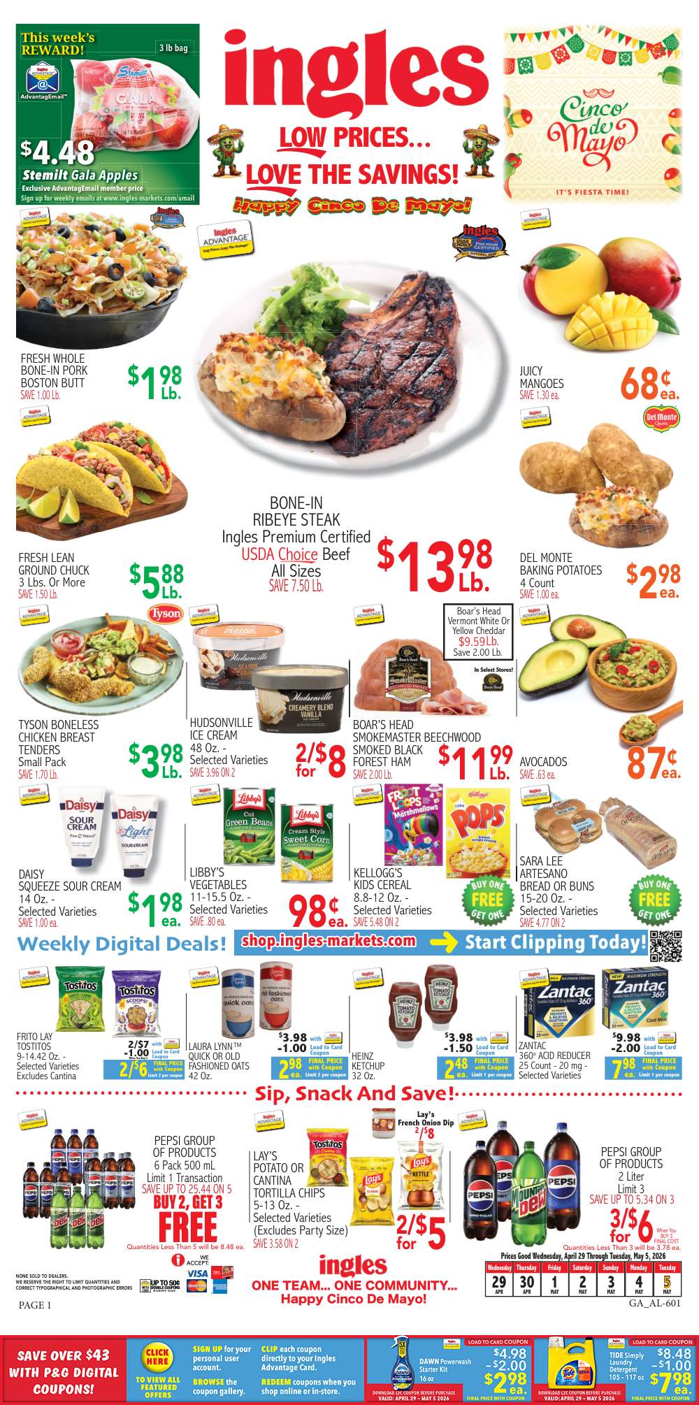 Ingles In Store Weekly Ad April 29 – May 5, 2026