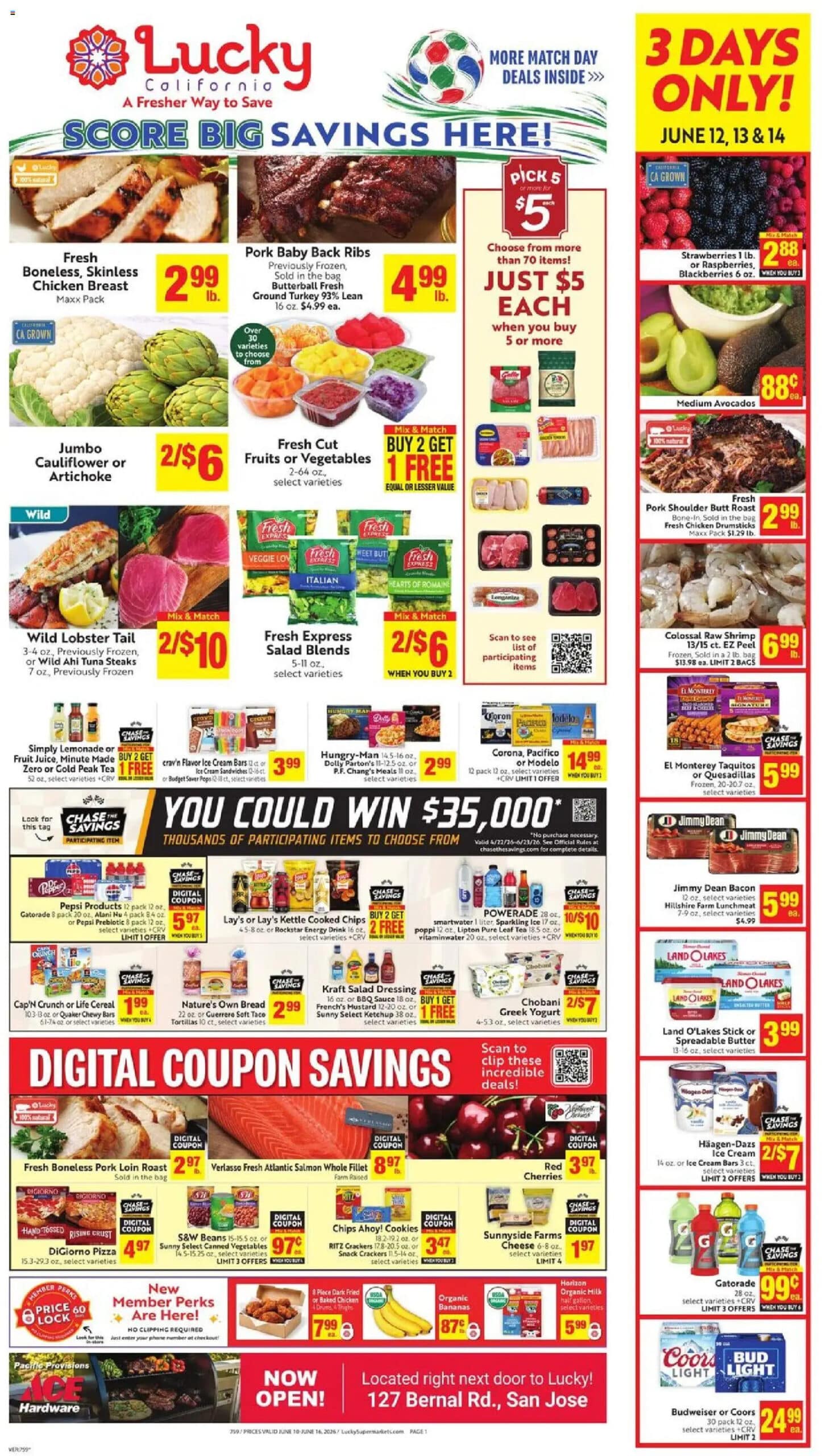 Lucky Supermarkets Weekly Ad June 10 – June 16, 2026