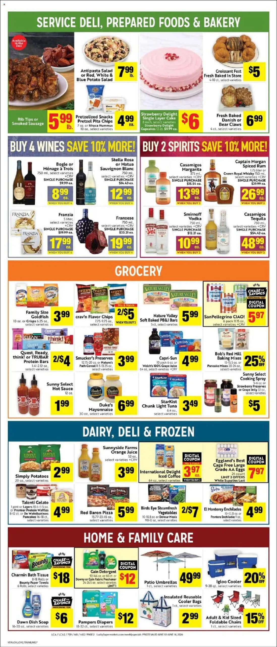 Lucky Supermarkets Weekly Ad June 10 – June 16, 2026
