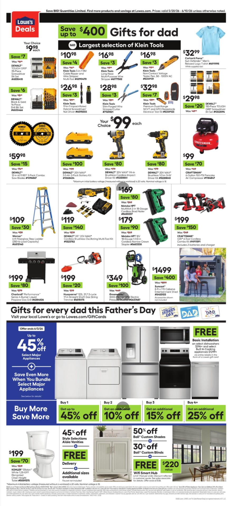 Lowe's Weekly Ad Sales May 28 - June 10, 2026
