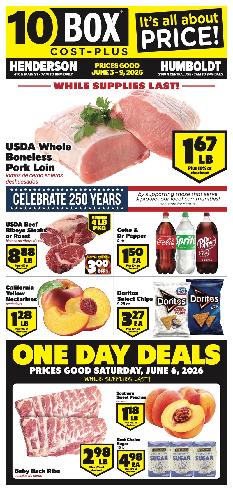 10Box Cost Plus Weekly Ad June 3 – June 9, 2026