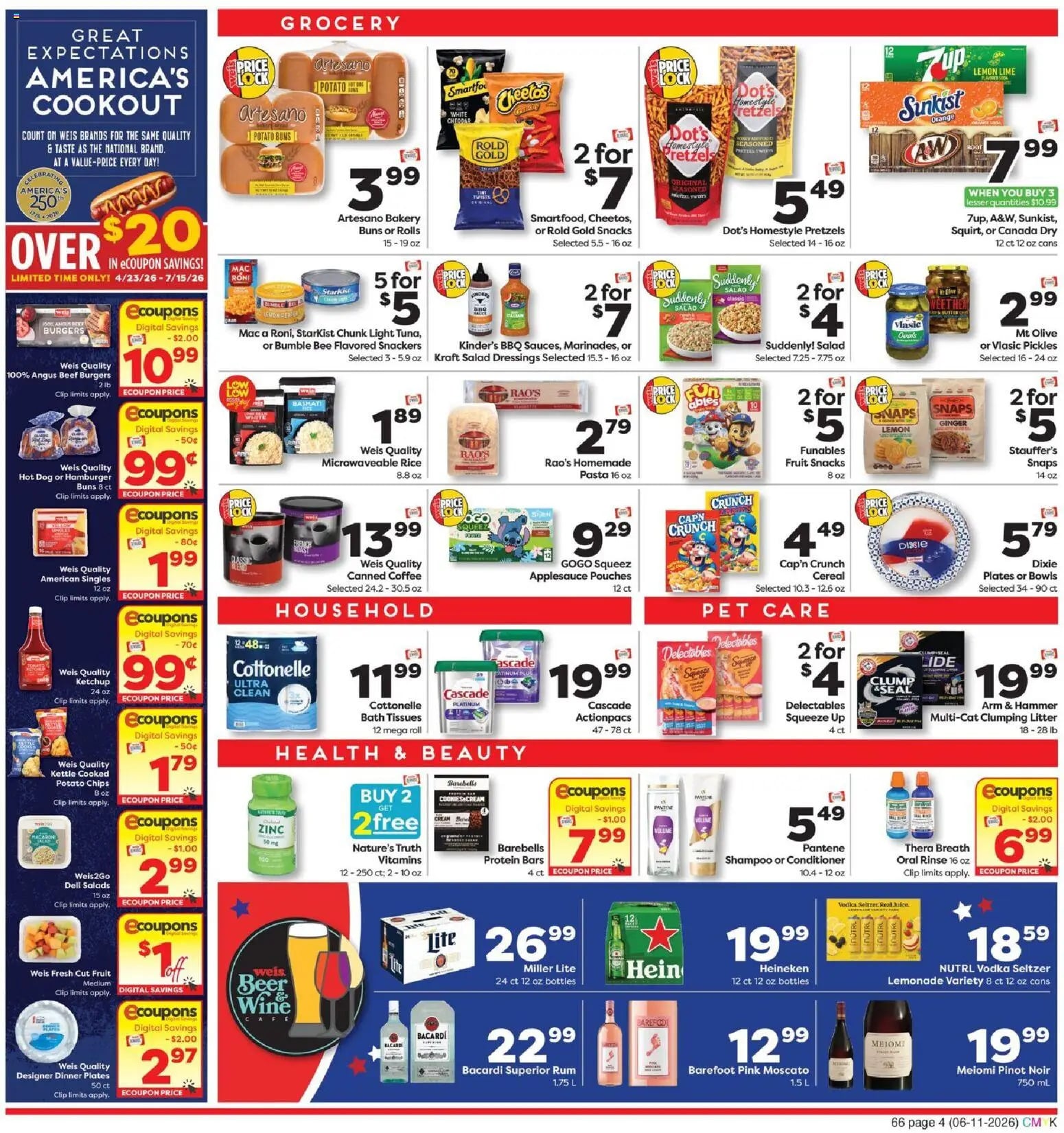 Weis Markets Weekly Ad June 11 – June 17, 2026