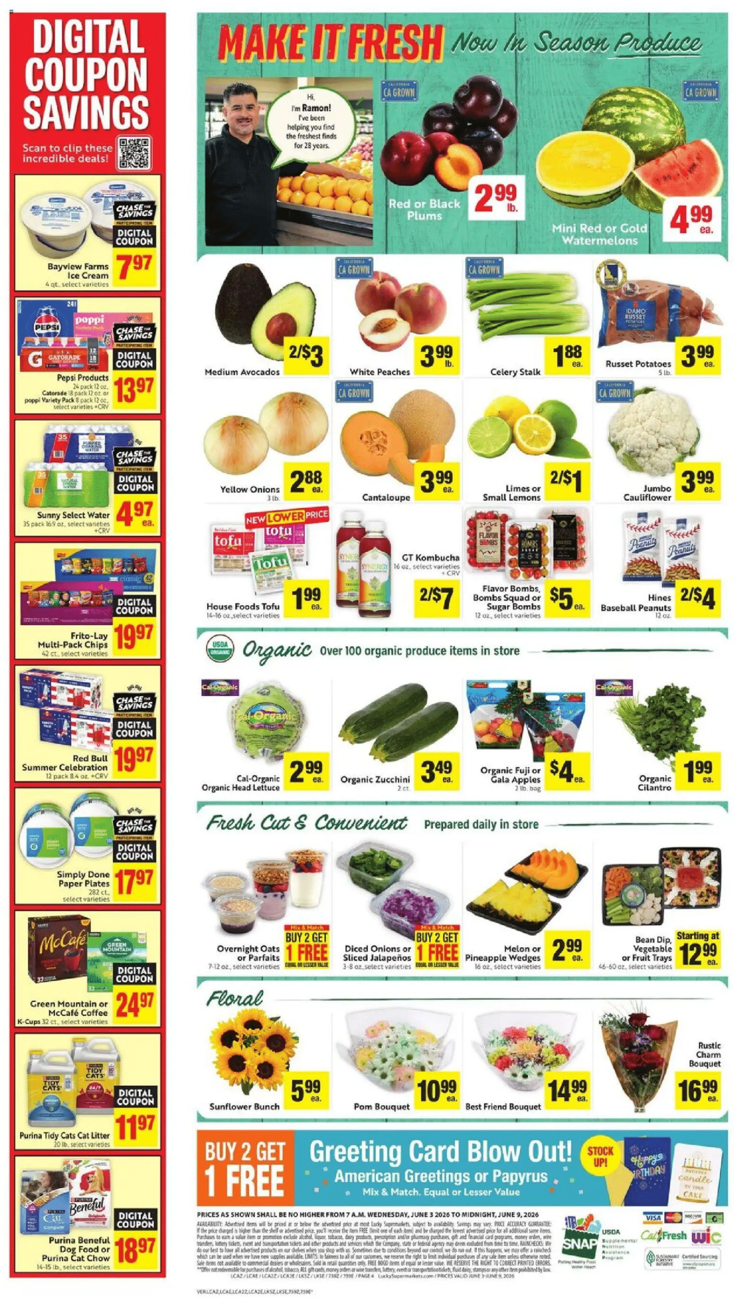 Lucky Supermarkets In-Store Weekly Ad June 3 – June 9, 2026