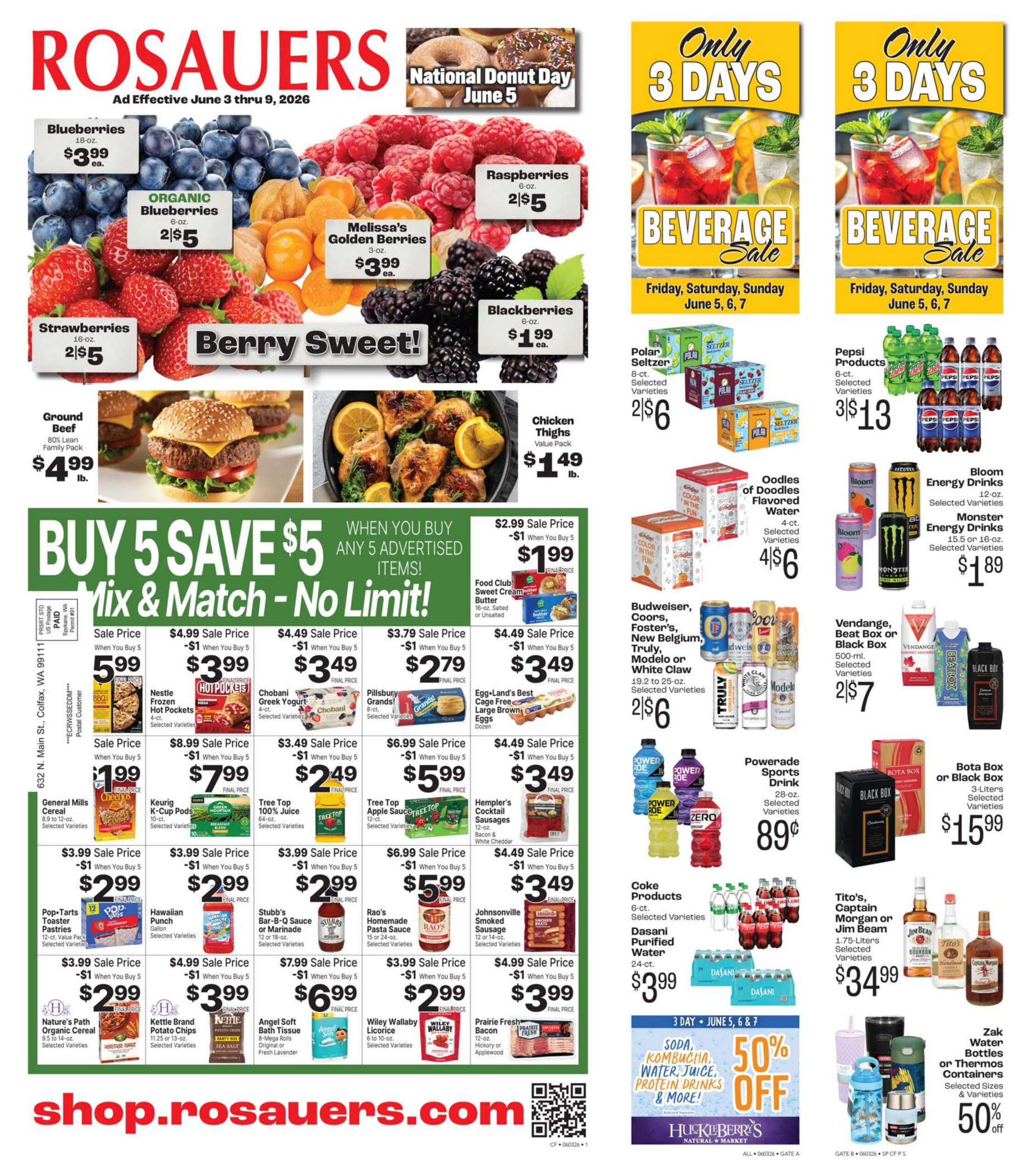Rosauers Weekly Ad June 3 – June 9, 2026