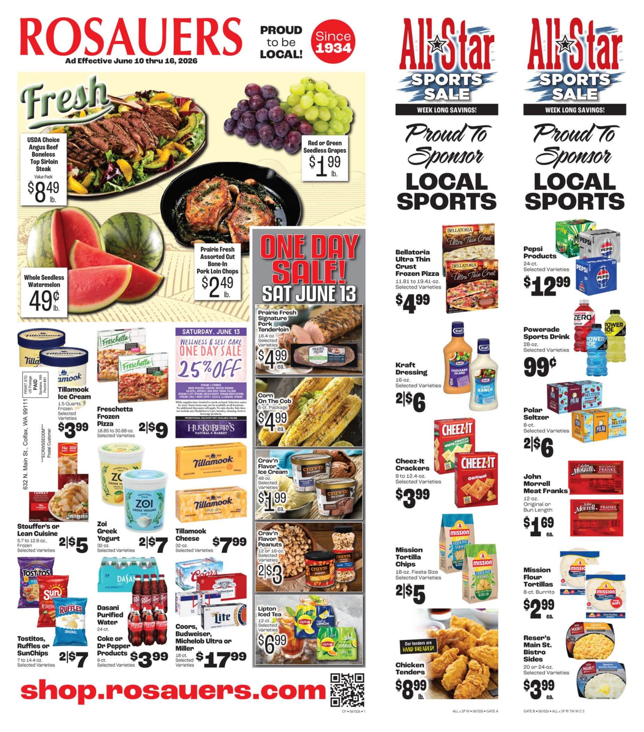 Rosauers In-Store Weekly Ad June 10 – June 16, 2026