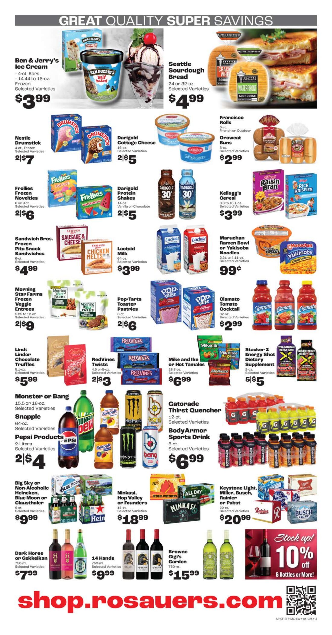 Rosauers In-Store Weekly Ad June 10 – June 16, 2026