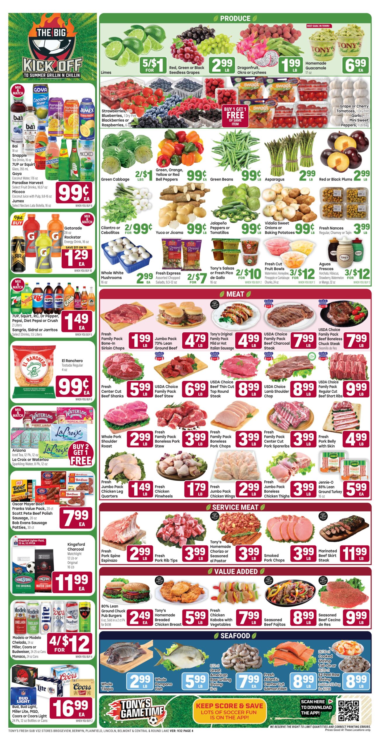 Tony’s Weekly Ad June 10 – June 16, 2026