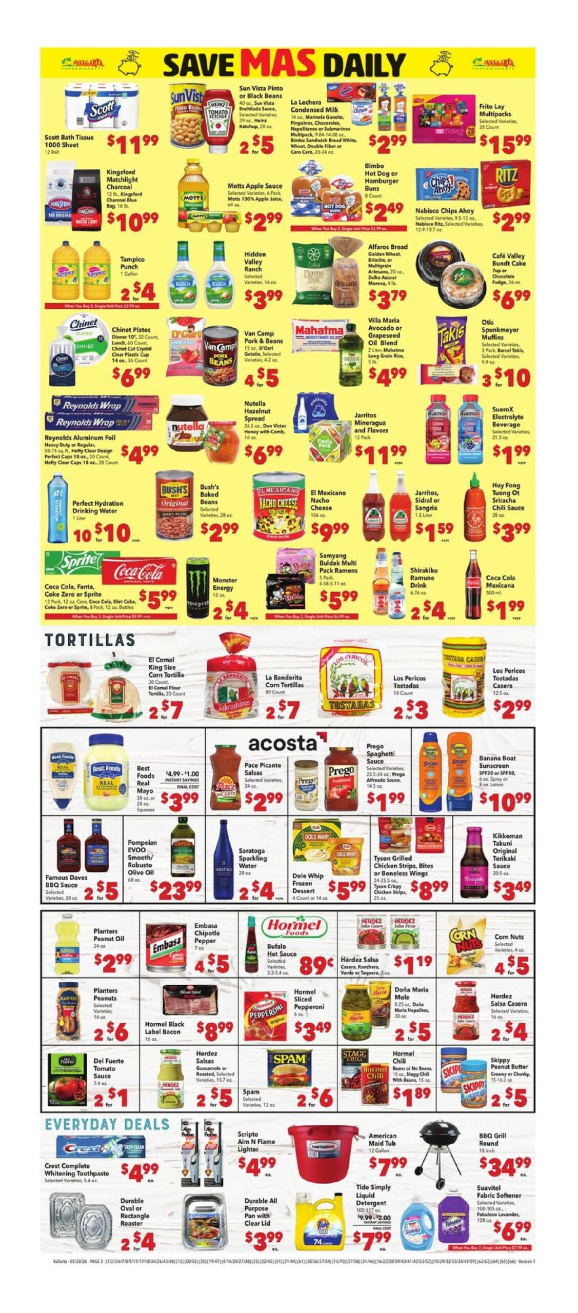 Vallarta Weekly Ad May 20 – May 26, 2026