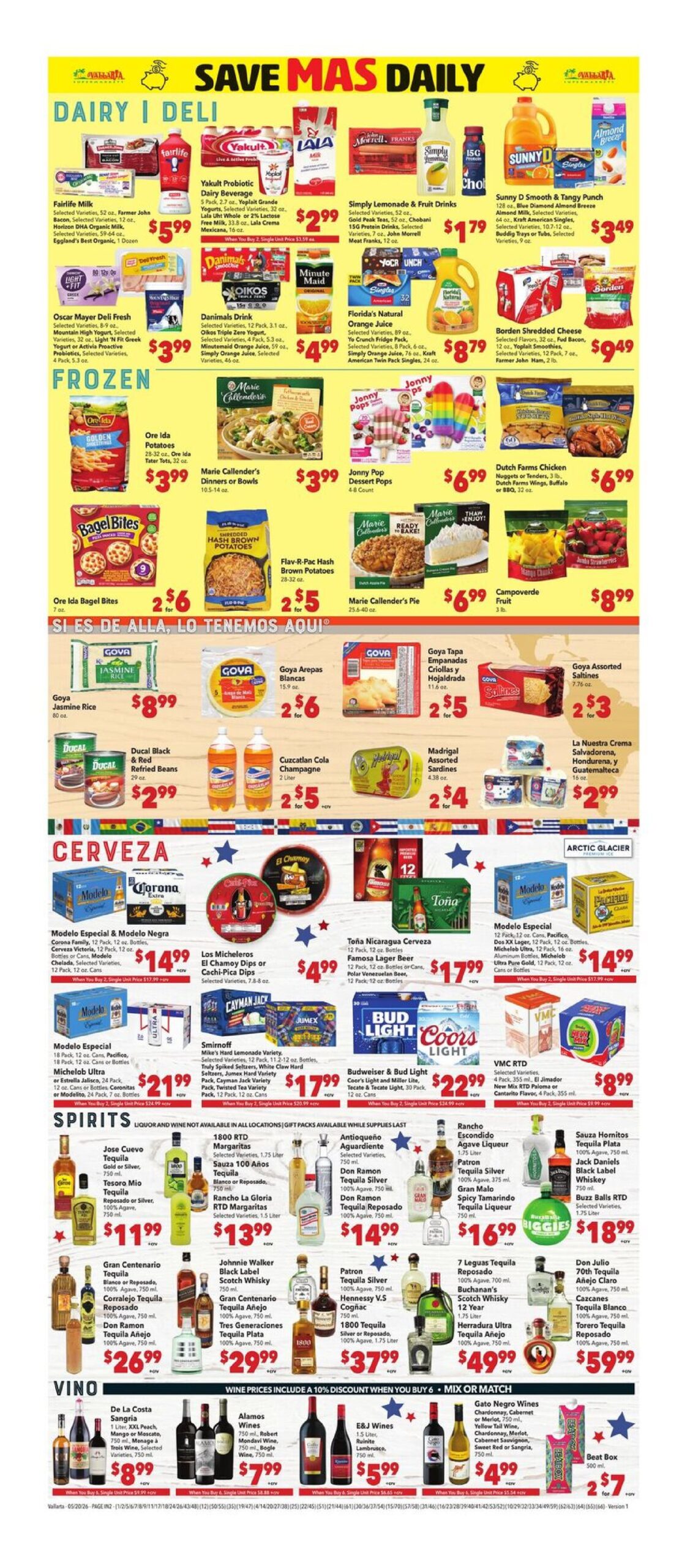 Vallarta Weekly Ad May 20 – May 26, 2026