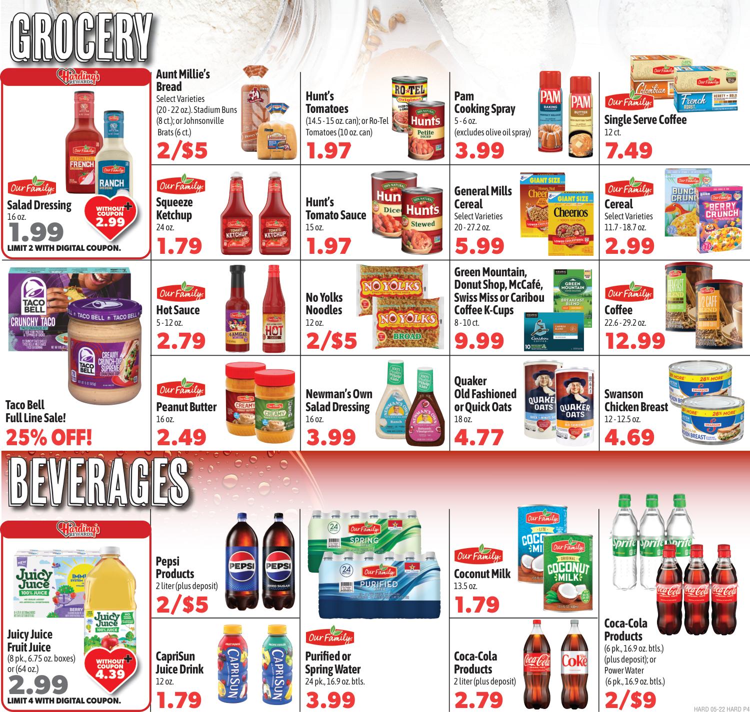 Hardings Ad Specials May 22 – May 28, 2026