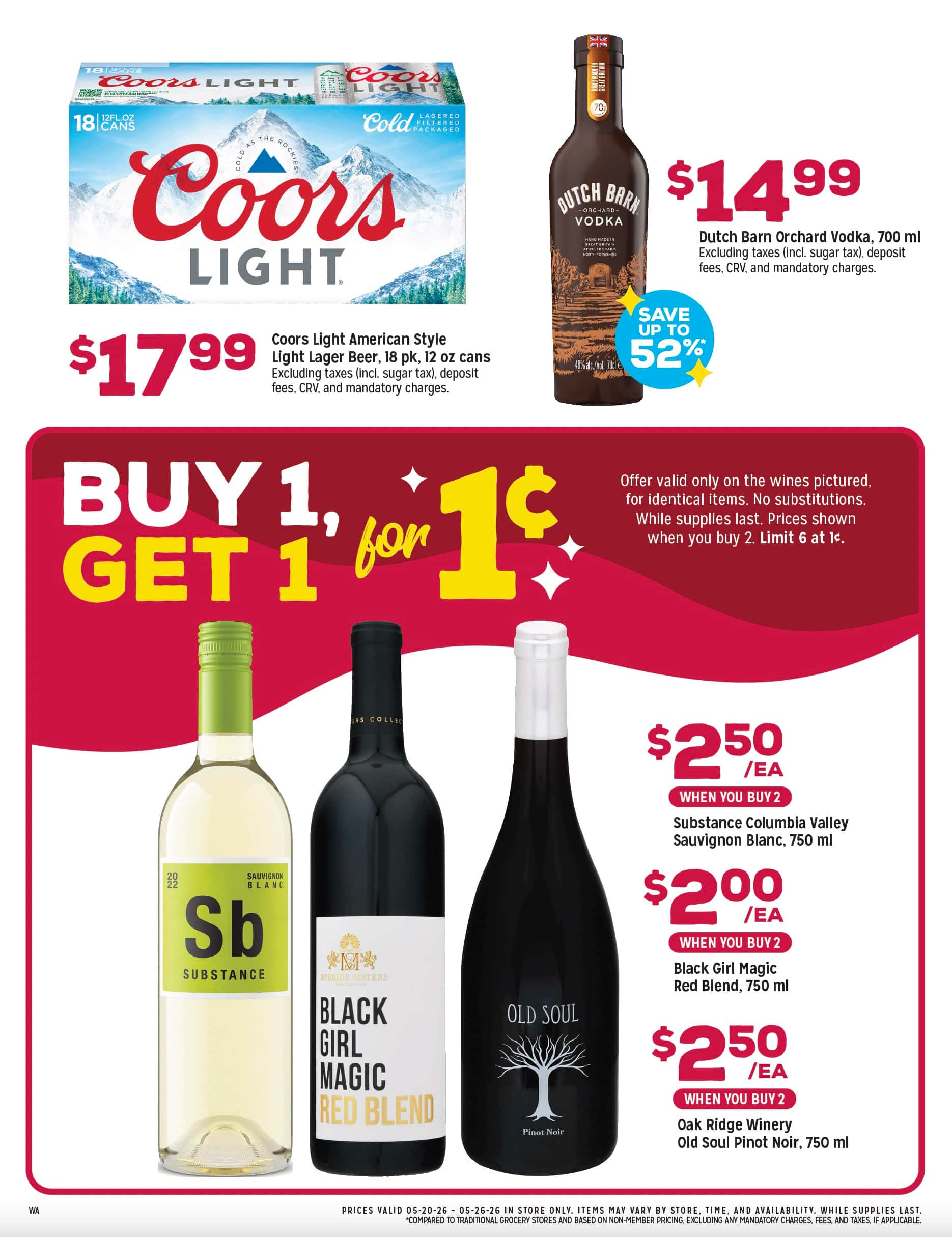 Grocery Outlet In Store Weekly Ad May 20 – May 26, 2026