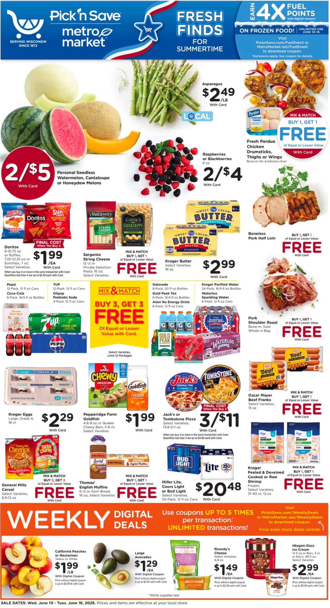 Pick ’n Save Weekly Ad June 10 – June 16, 2026