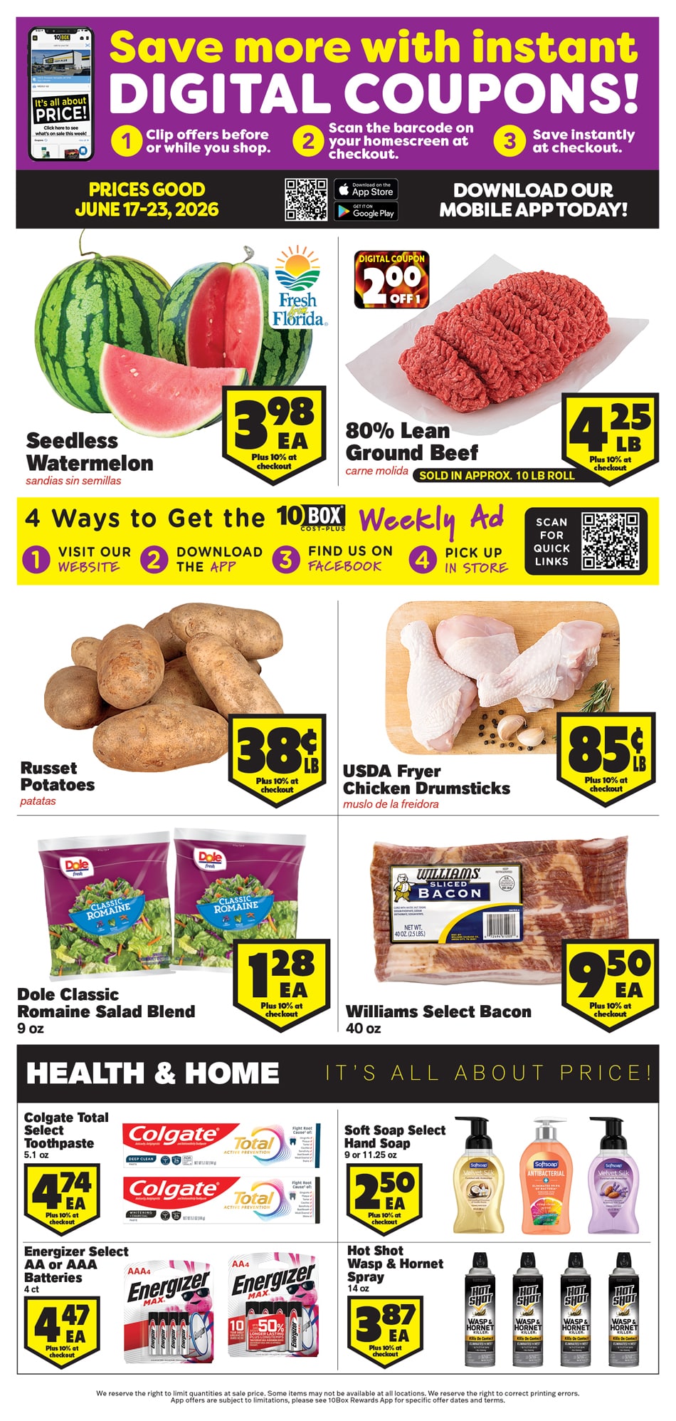 10Box Cost Plus Weekly Ad June 17 – June 23, 2026
