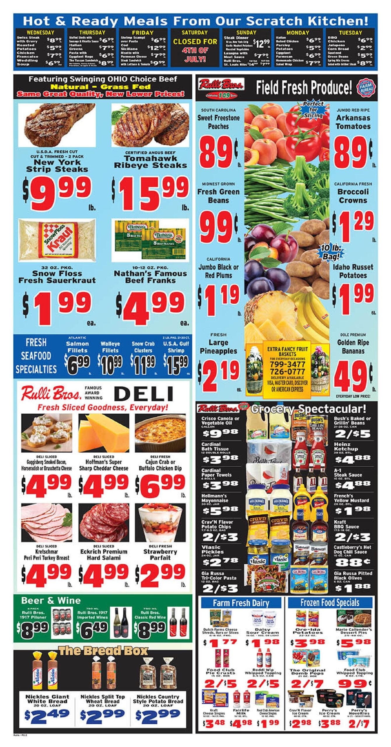 Rulli Brothers Ad Specials July 1 – July 7, 2026