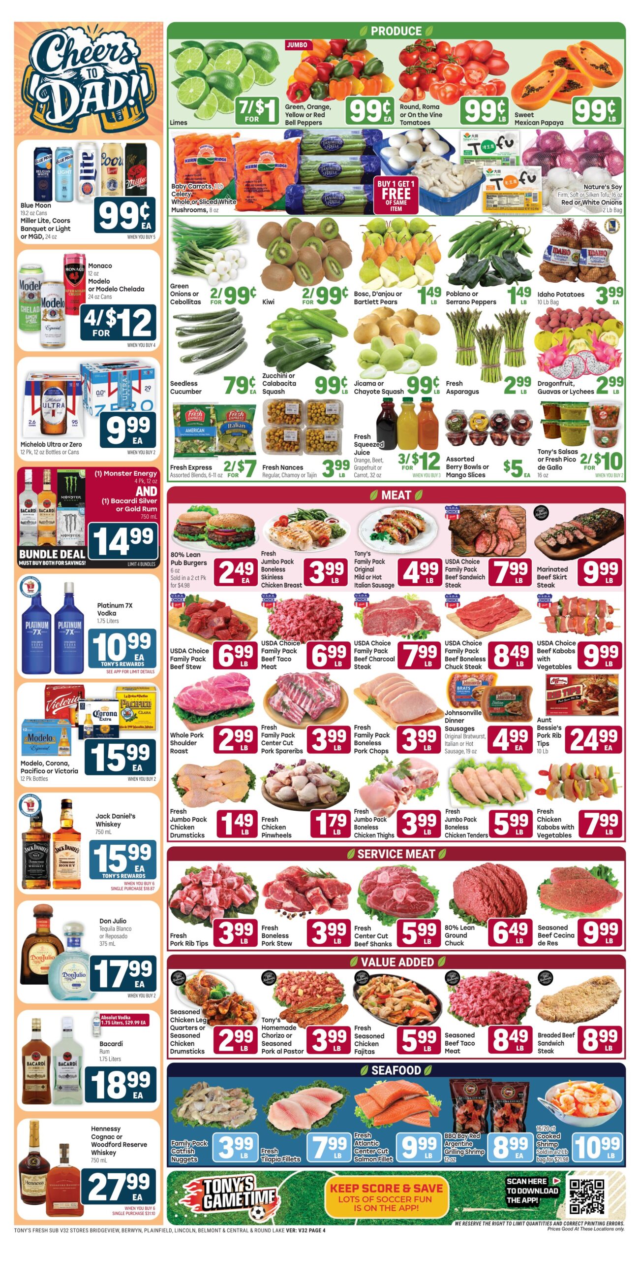 Tony’s In-Store Weekly Ad June 17 – June 23, 2026